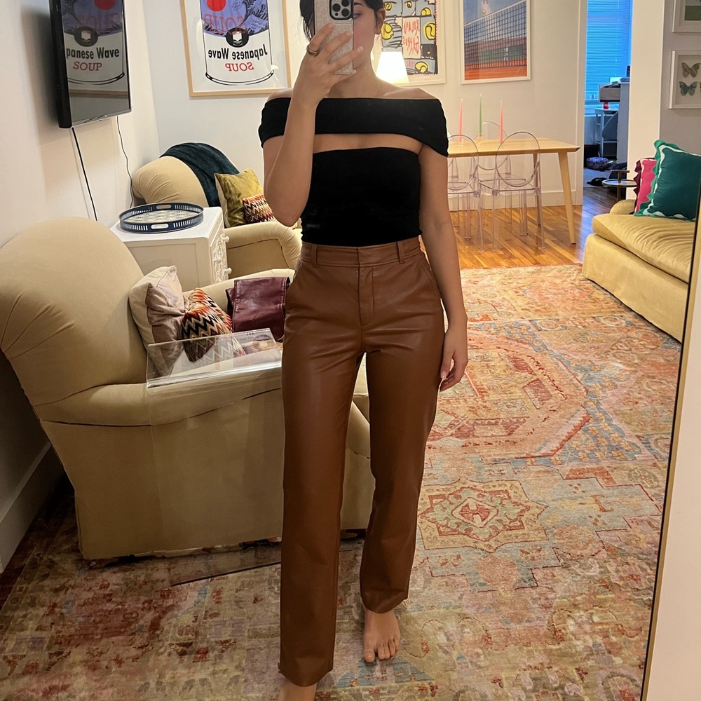 Aritzia Leather Pants - Gem
